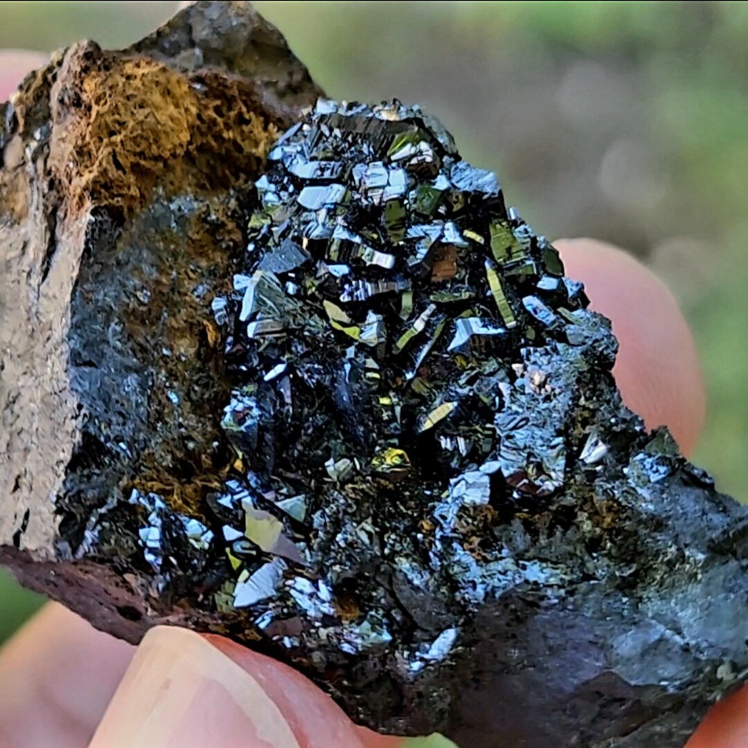Natural Manganite Specimen From N'chwaning Mines Kuruman Cape Province ...