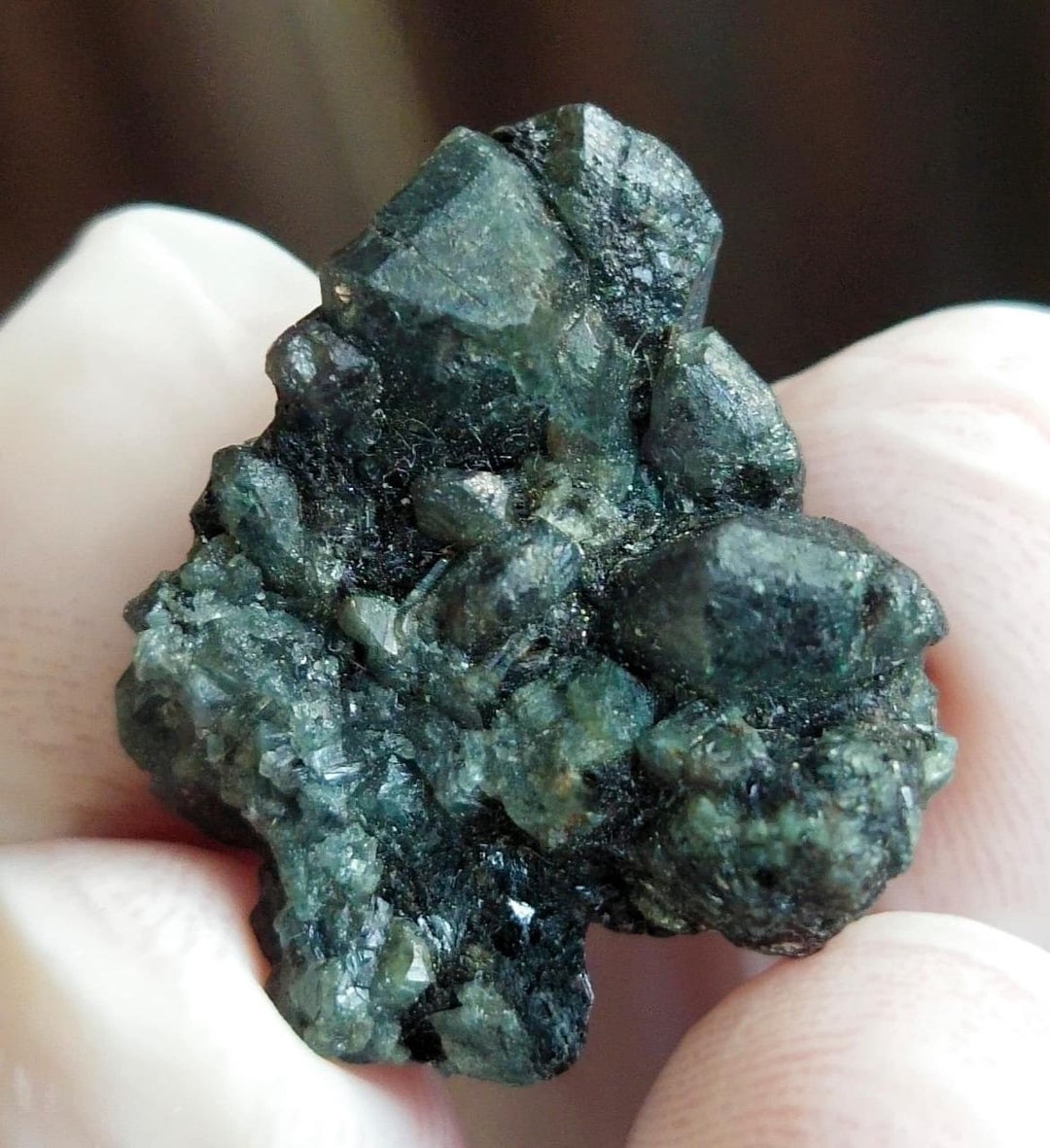 Natural Alexandrite Cluster From Brazil, Tested on Candle Light and UV ...