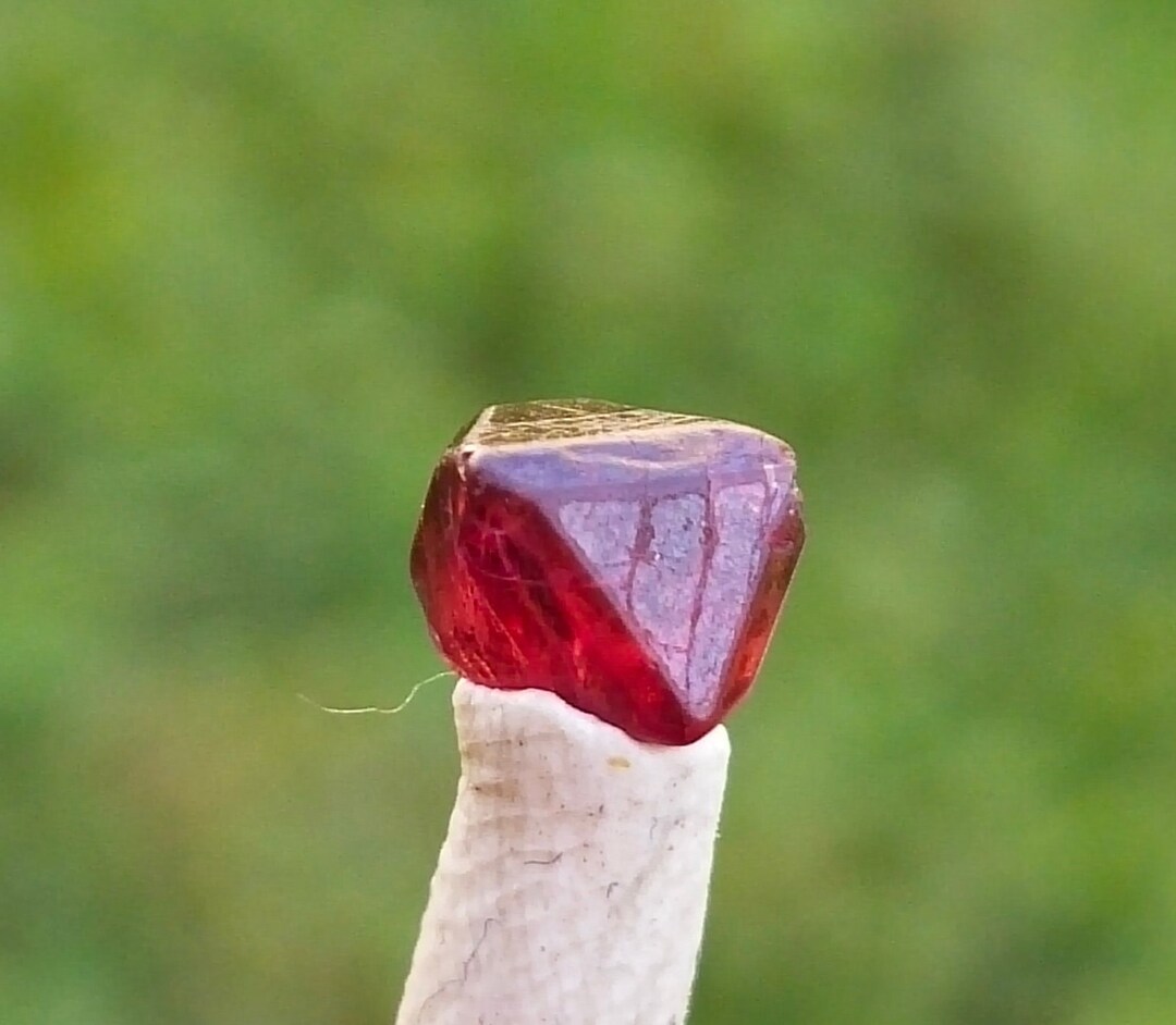 Rare Pigeon Red Terminated Spinel From Burma, Unique and Rarest ...