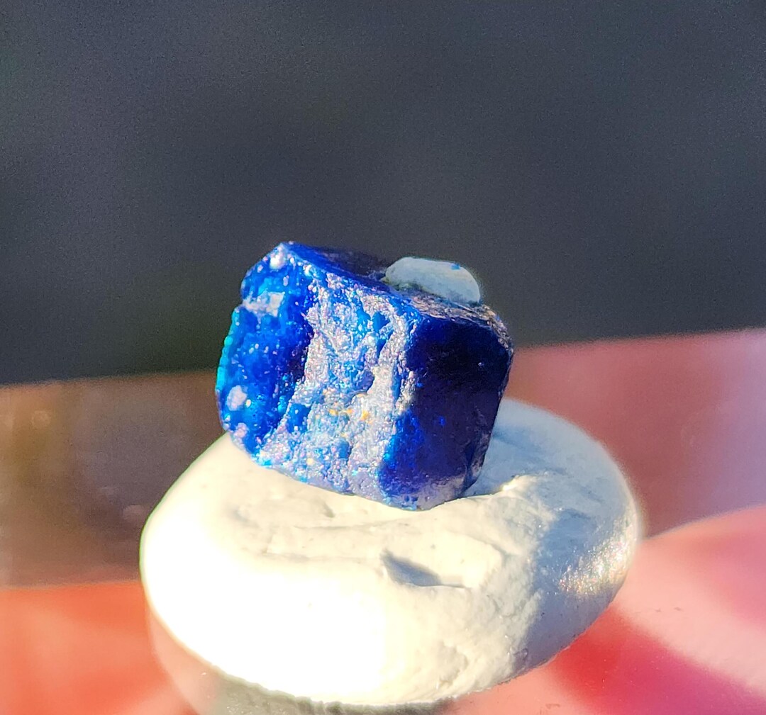 Exceptional Blue Cubic Boleite Crystal From Amelia Mine California ...