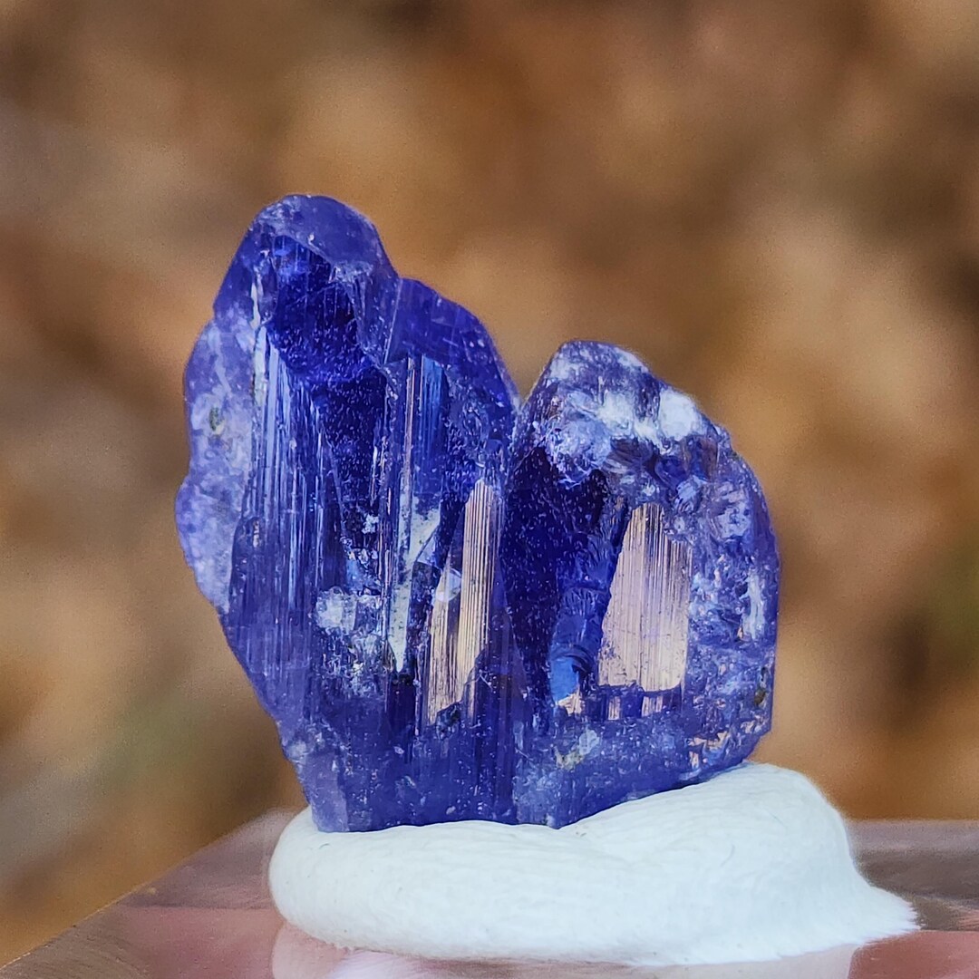 Mesmerizing Tanzanite Crystal From Tanzania, Rare Collection, Unusual ...