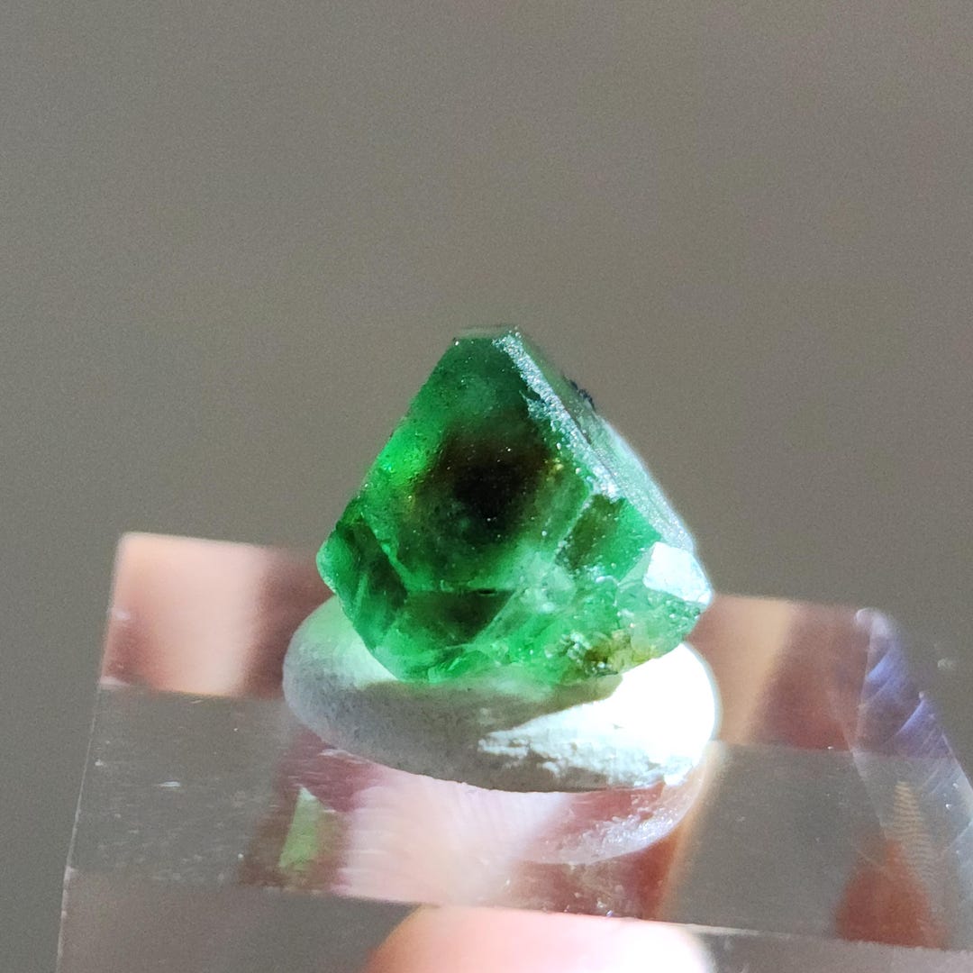 Fabulous Green Phantom Fluorite From Erongo Mountain Namibia, Fluorite ...