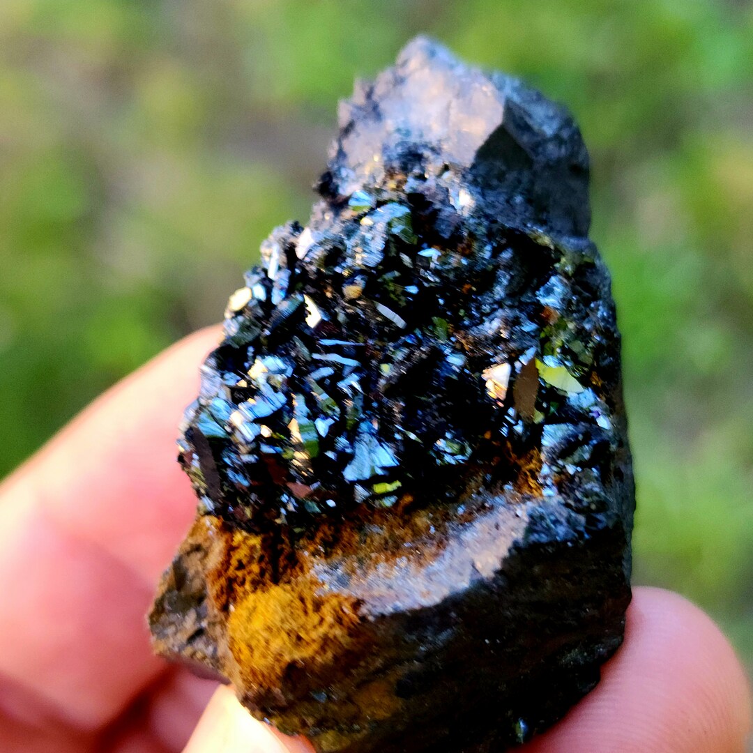 Stunning Manganite Specimen From N'chwaning Mines Kuruman Cape Province ...
