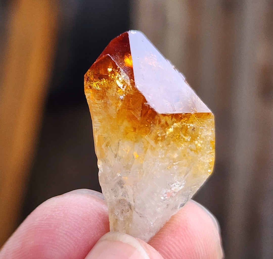 Rare Iron Quartz From Brazil, Highly Lustrous Collector Item, US Top ...