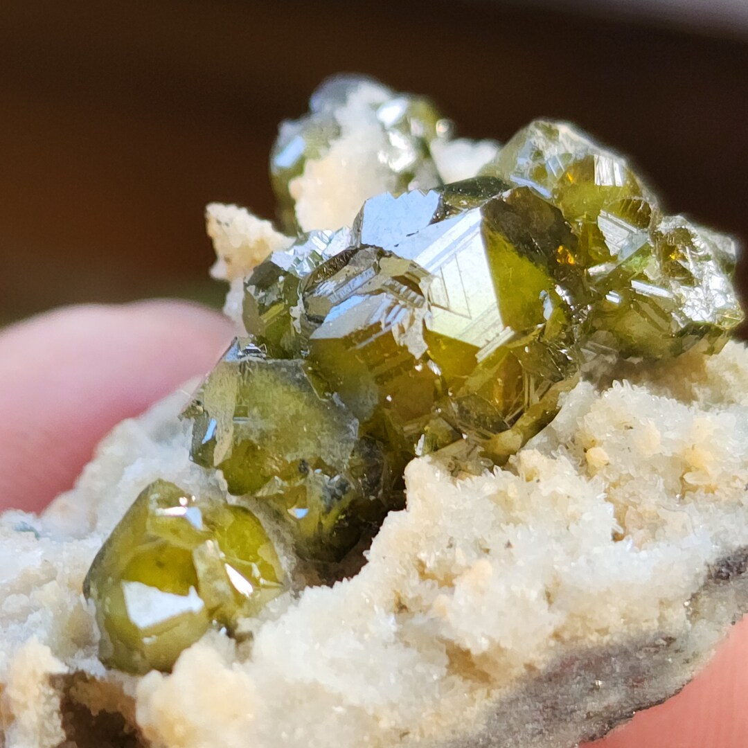 Rare Color Sphalerite Cluster Specimen From Brazil, Highly Lustrous ...