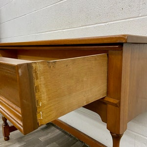 Vintage Colonial Style Sideboard Buffet Server Hall Table - Etsy