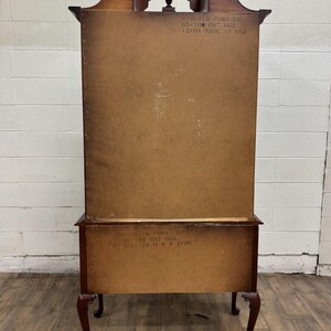 Vintage Kincaid Queen Anne Commonwealth Cherry Highboy - Etsy