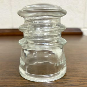 Vintage Clear Glass Hemingray-10 Insulator 13-54 - Etsy
