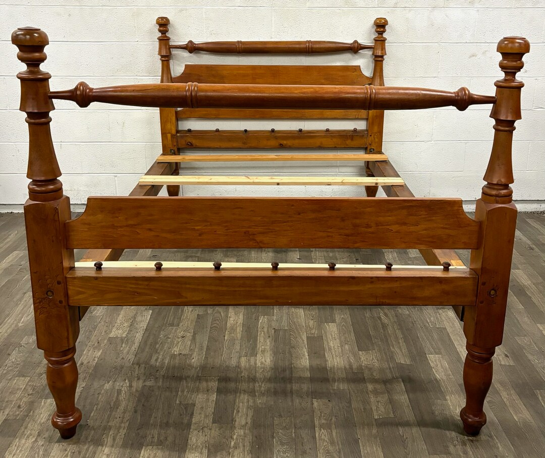 Antique Early 1900s Full Size Rope Bed - Etsy