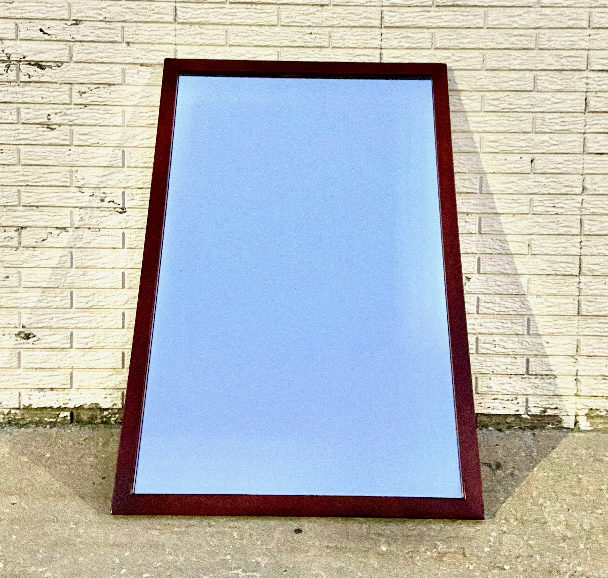 Vintage Mirror With Wooden Frame - Etsy