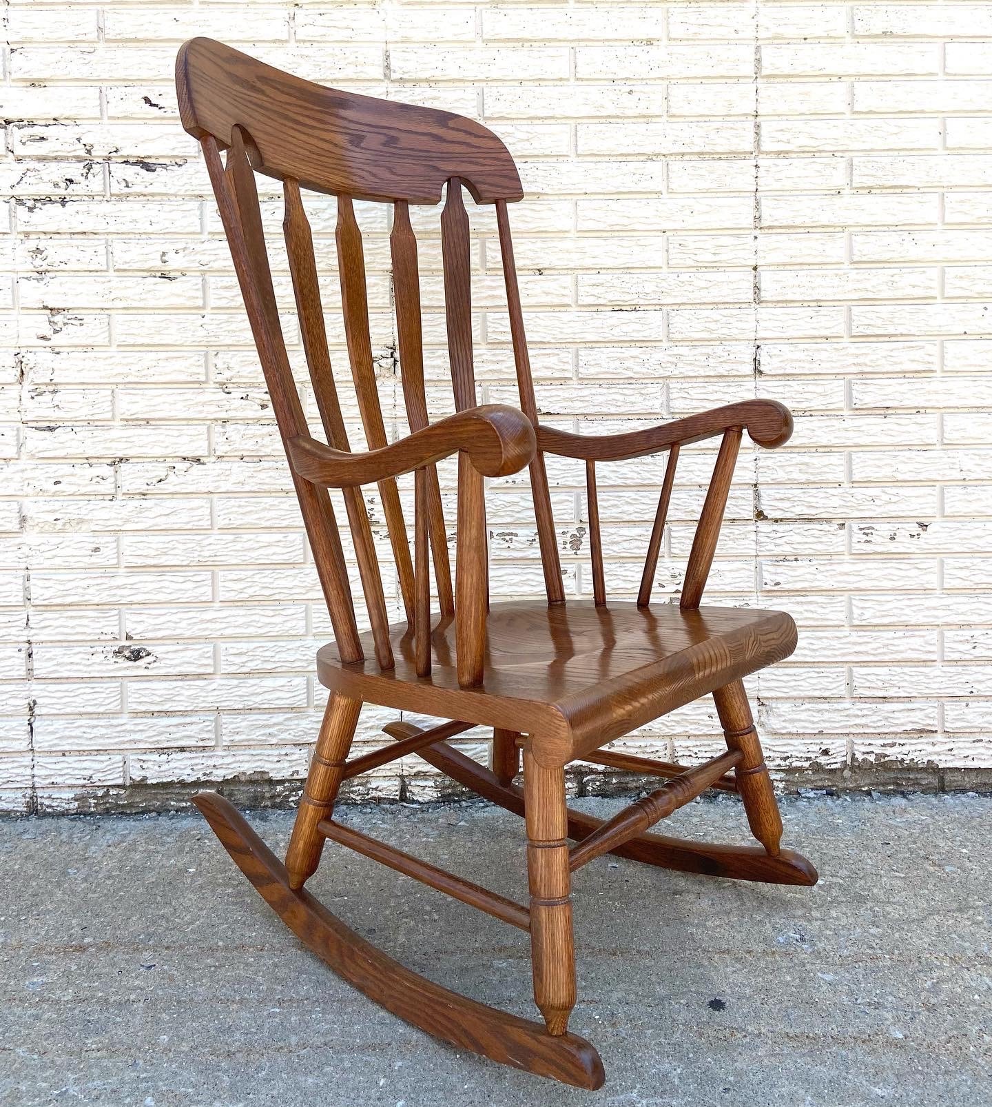 Antique Tell City Rocking Chair