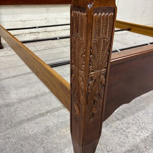 Vintage Queen Size Hood Furniture Limited Edition Cochran Four Poster ...