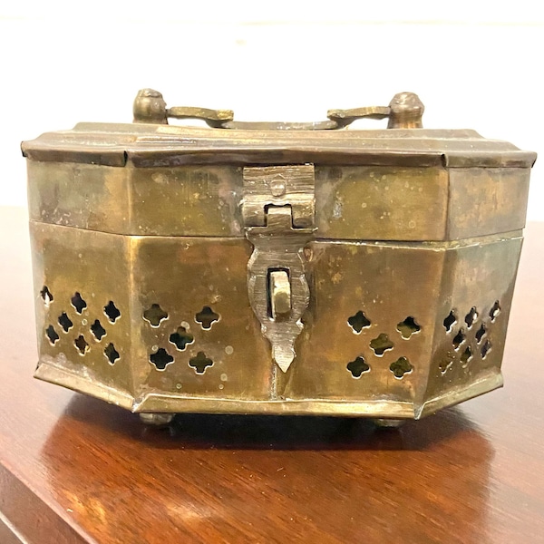 Brass Trinket Box - Etsy