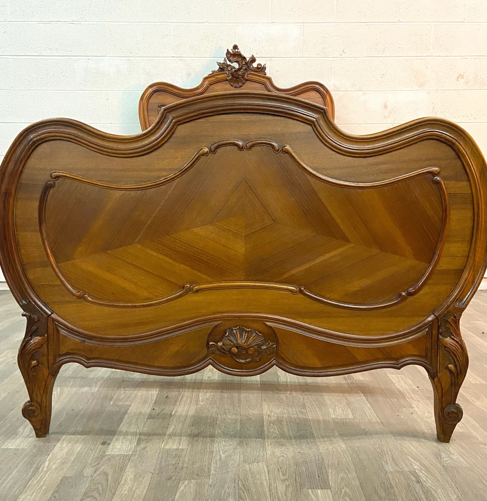 Antique Rococo Bed