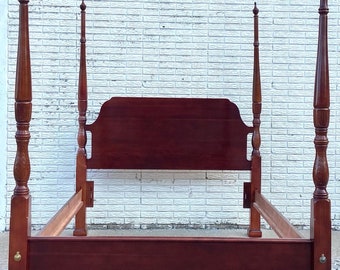 Cherry Poster Bed Queen - Etsy