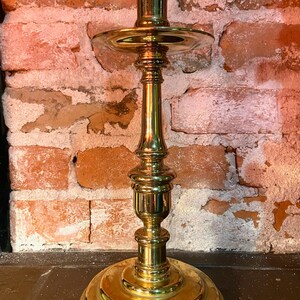 Vintage Brass Large 12.75 Inch Candlestick Holder - Etsy