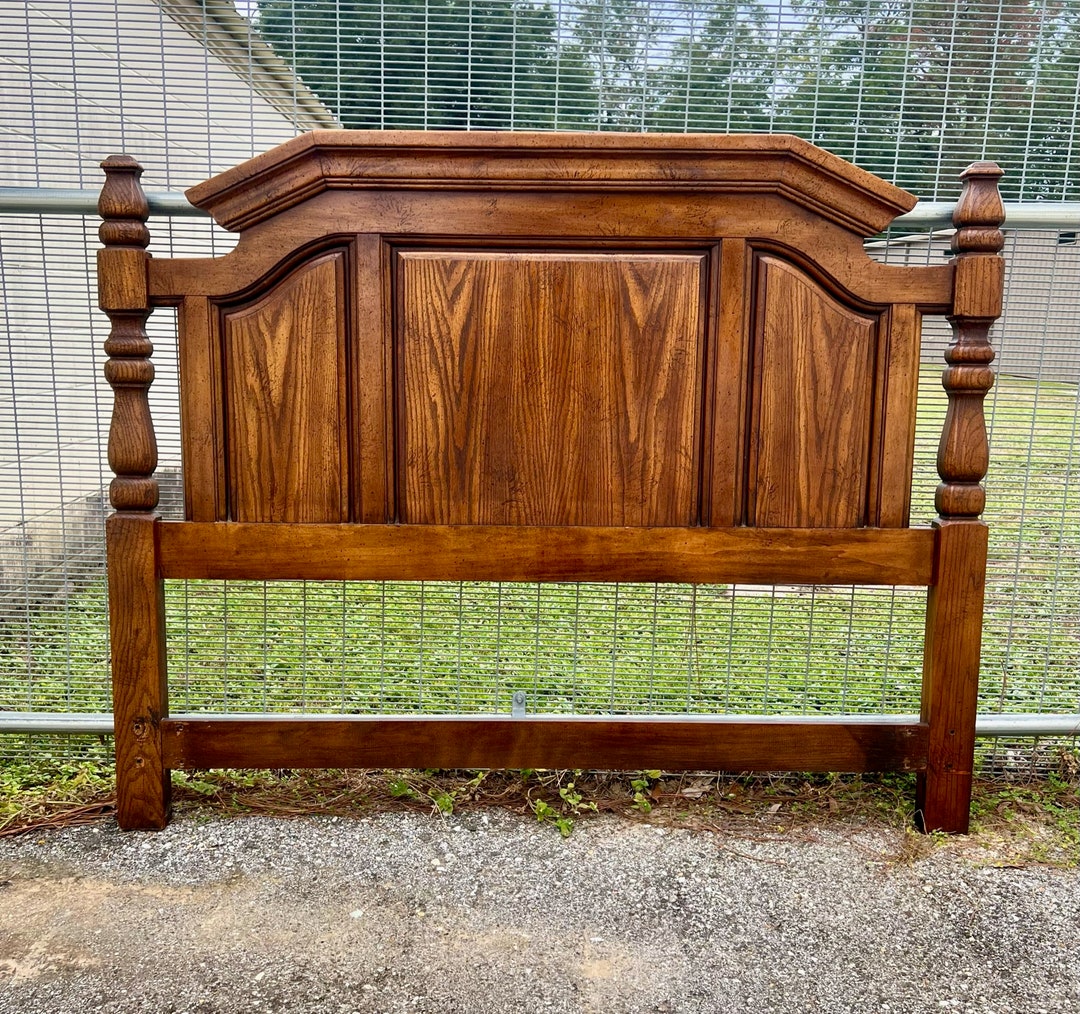 Vintage Full Size Traditional Headboard - Etsy