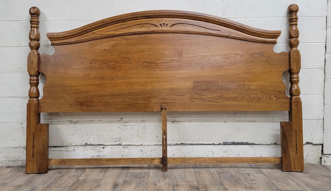 Vintage King Size Traditional Colonial Style Headboard - Etsy