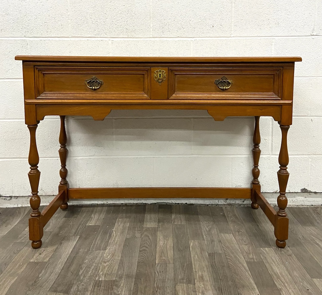 Vintage Colonial Style Sideboard Buffet Server Hall Table - Etsy