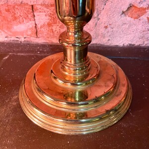Vintage Brass Large 12.75 Inch Candlestick Holder - Etsy