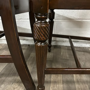 Vintage Yates Duncan Phyfe Hepplewhite Style Shield Back Dining Chairs ...