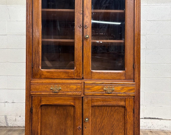 Antique Victorian Early American Pie Safe Kitchen Cupboard Cabinet ...