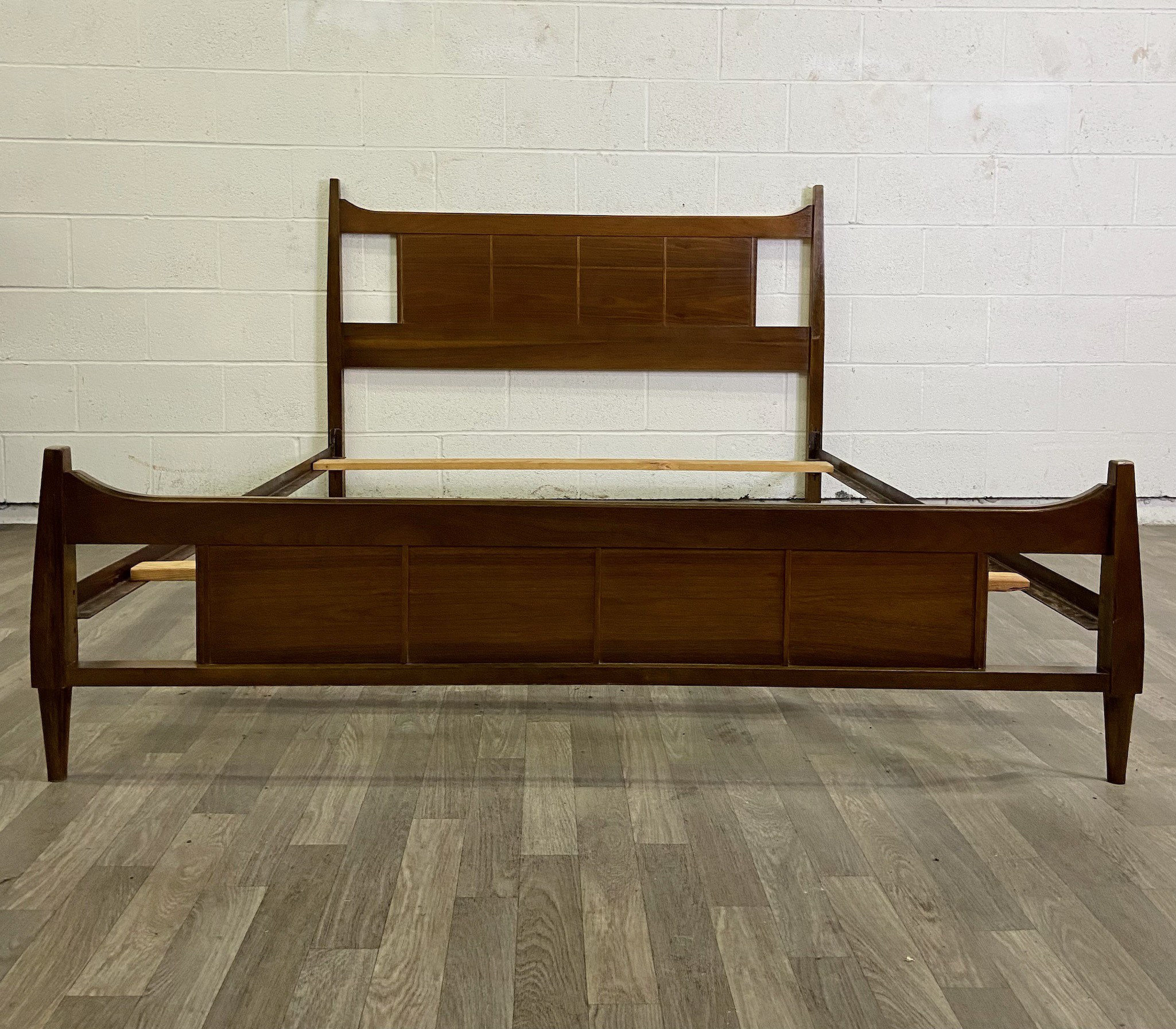 Vintage Mid Century Modern MCM Full Sized Bed - Etsy
