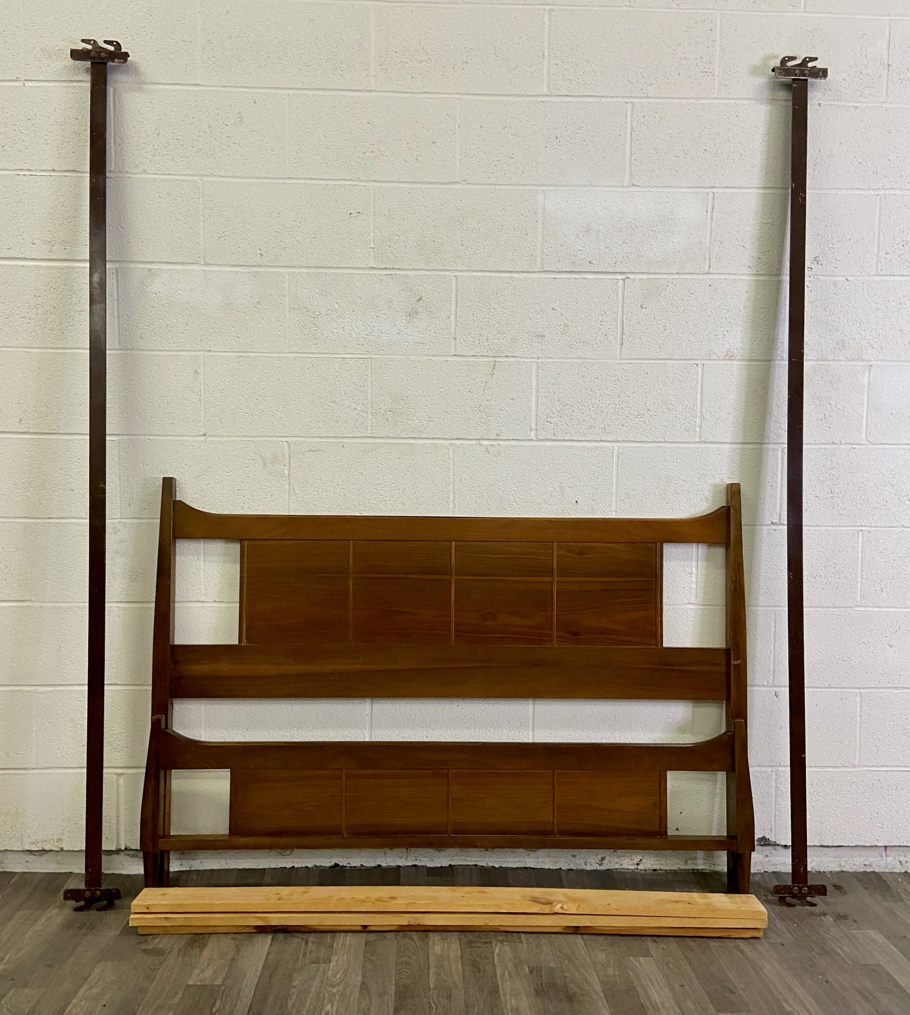 Vintage Mid Century Modern MCM Full Sized Bed - Etsy