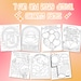 Mindful Messages Coloring Pages, Positive Digital Coloring Book ...