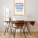 Retro Quote Wall Art, Blue Wall Decor, Aesthetic Poster, College ...