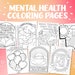 Retro Coloring Pages, Groovy Digital Coloring Book, Inspirational ...