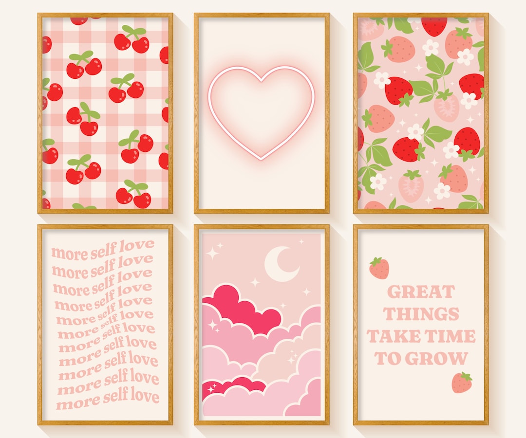 Danish Pastel Room Decor, Preppy Room Decor, Cottagecore Decor ...