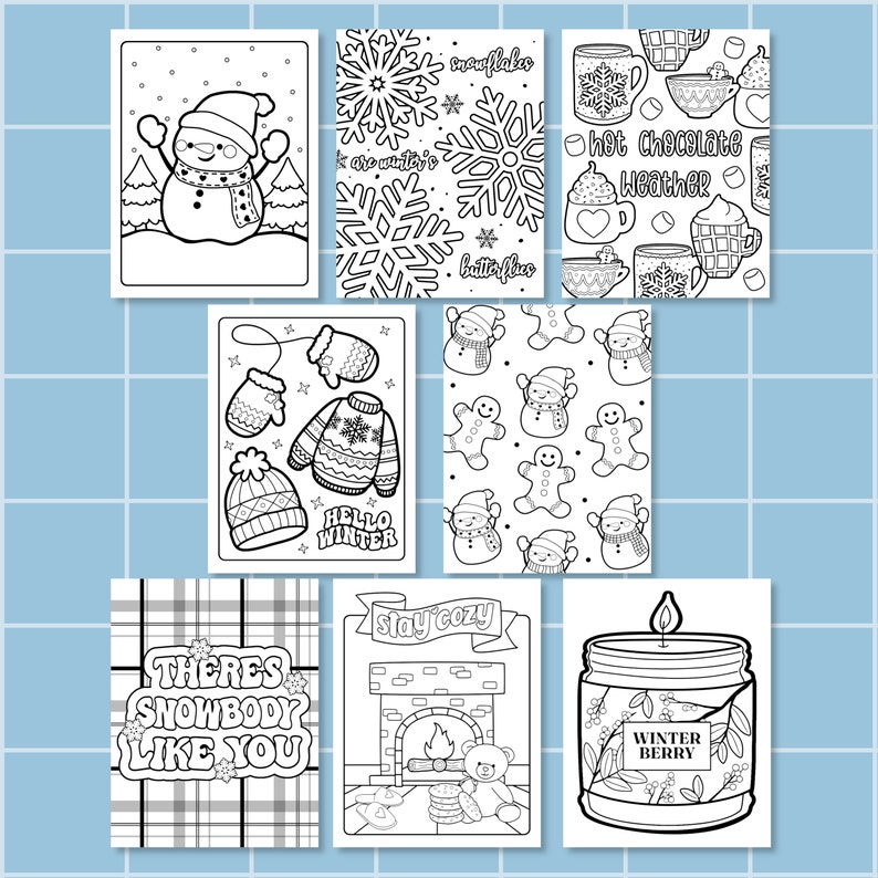 Winter Coloring Pages, Snowman Coloring Page, Inspirational Snowflake ...