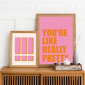 Preppy Wall Art Set of 7, Good Times Poster, College Apartment Decor ...