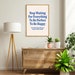 Retro Quote Wall Art Blue Wall Decor Aesthetic Poster - Etsy