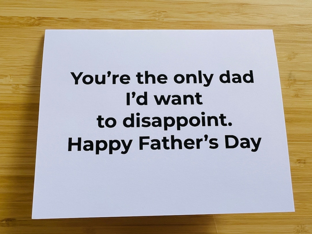 Funny Father's Day Card, Funny Card for Asian Dads, Rude Father's Day ...