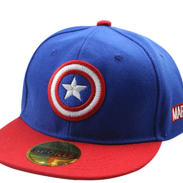 Captain America Hat - Etsy