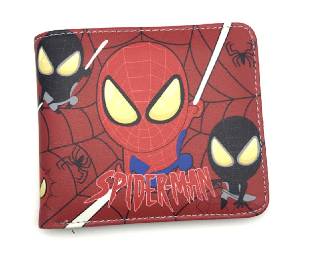 Kids Wallets Superhero Wallet Spiderman Ironman Thor Deadpool Banknote ...