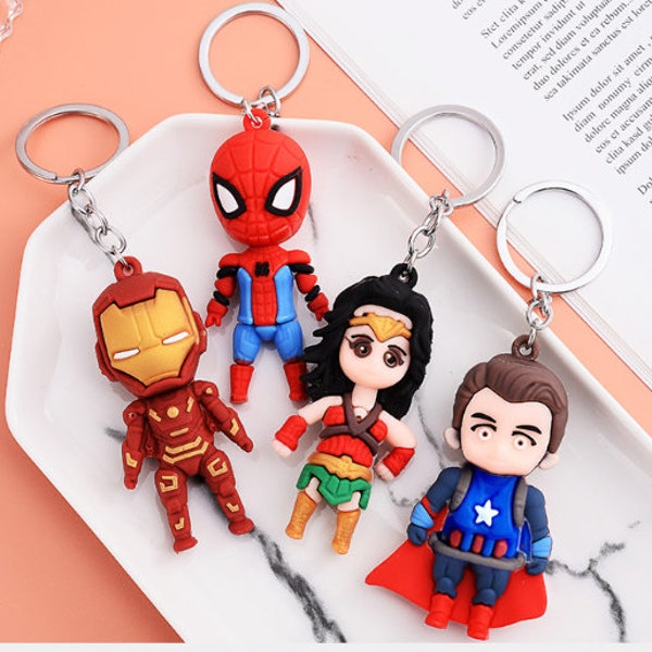 Iron Man Key Ring - Etsy