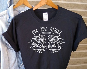 Angel Graphic Tee - Etsy
