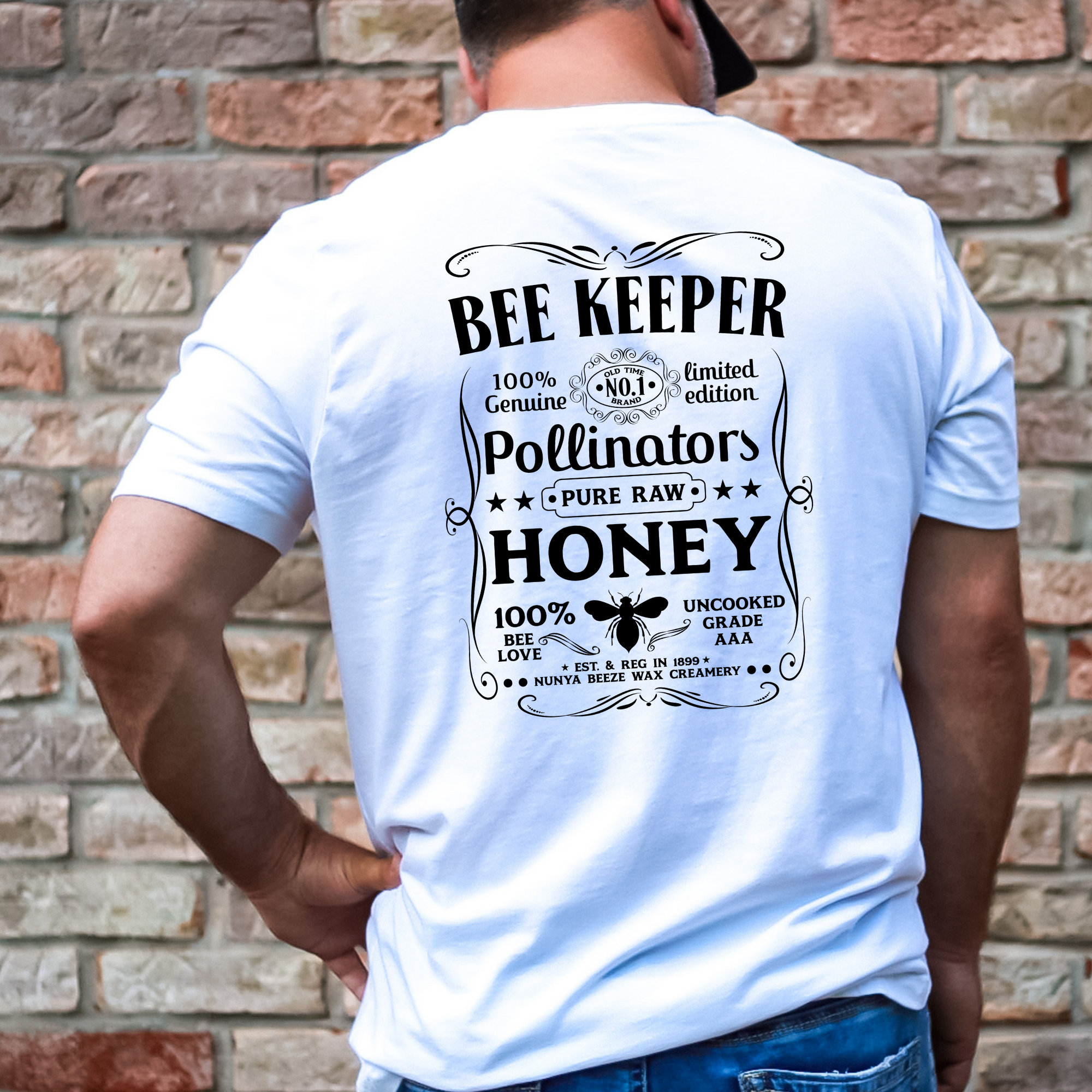 Beekeeper Shirt, Beekeeper Gift, Bee Keeper Whiskey Label, Bee Lovers ...