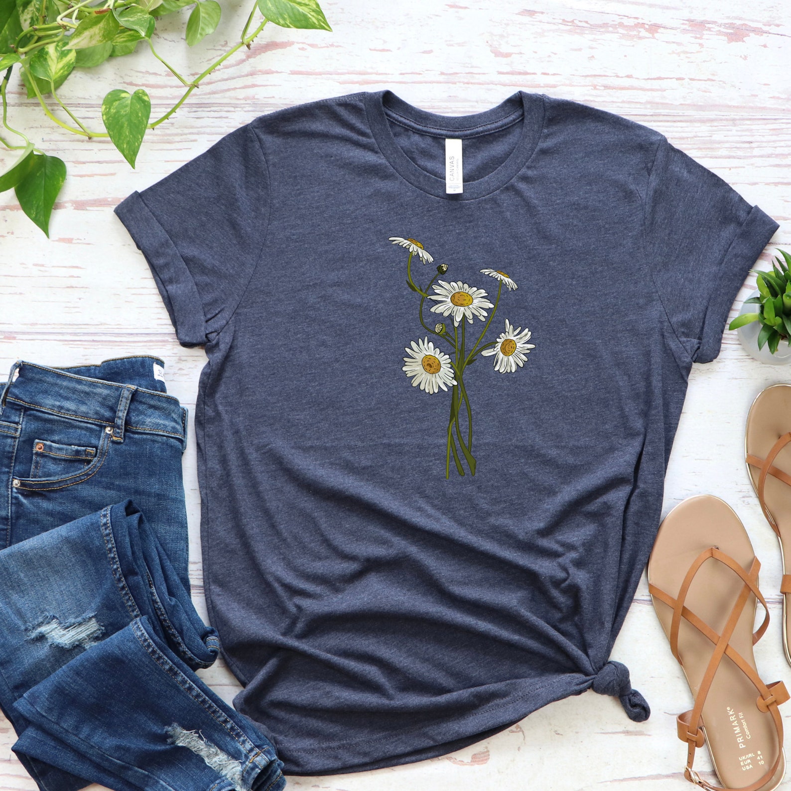 Daisy Shirt Daisy Lover Gift Daisy Flowers Gift for Wife - Etsy