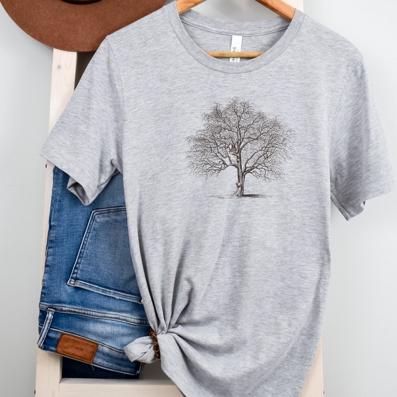 Tree T-shirt, Tree of Life Tee, Women's Graphic Tee, Nature Lover T ...