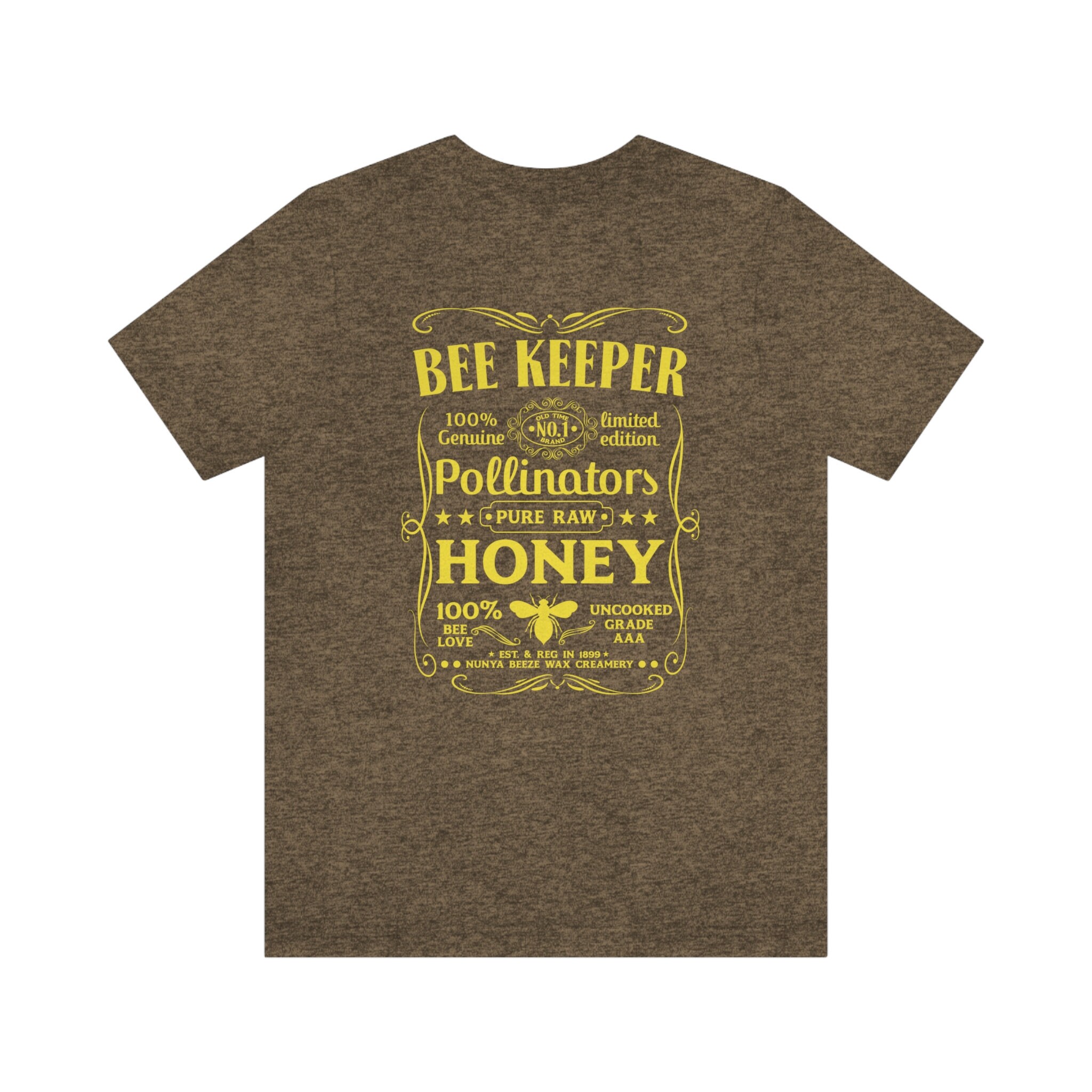Beekeeper Shirt Beekeeper Gift Bee Keeper Whiskey Label Bee - Etsy