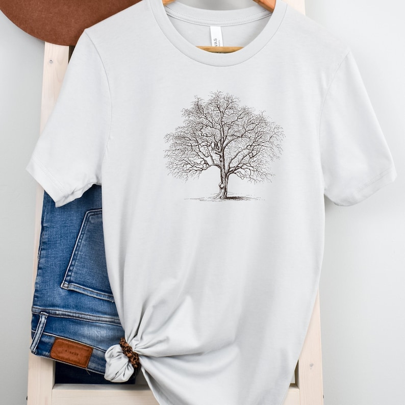 Tree T-shirt, Tree of Life Tee, Women's Graphic Tee, Nature Lover T ...