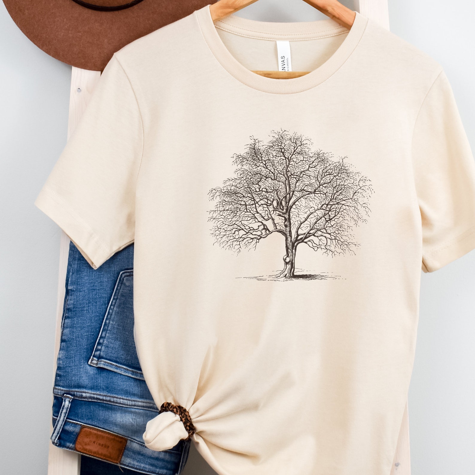 Tree T-shirt, Tree of Life Tee, Women's Graphic Tee, Nature Lover T ...