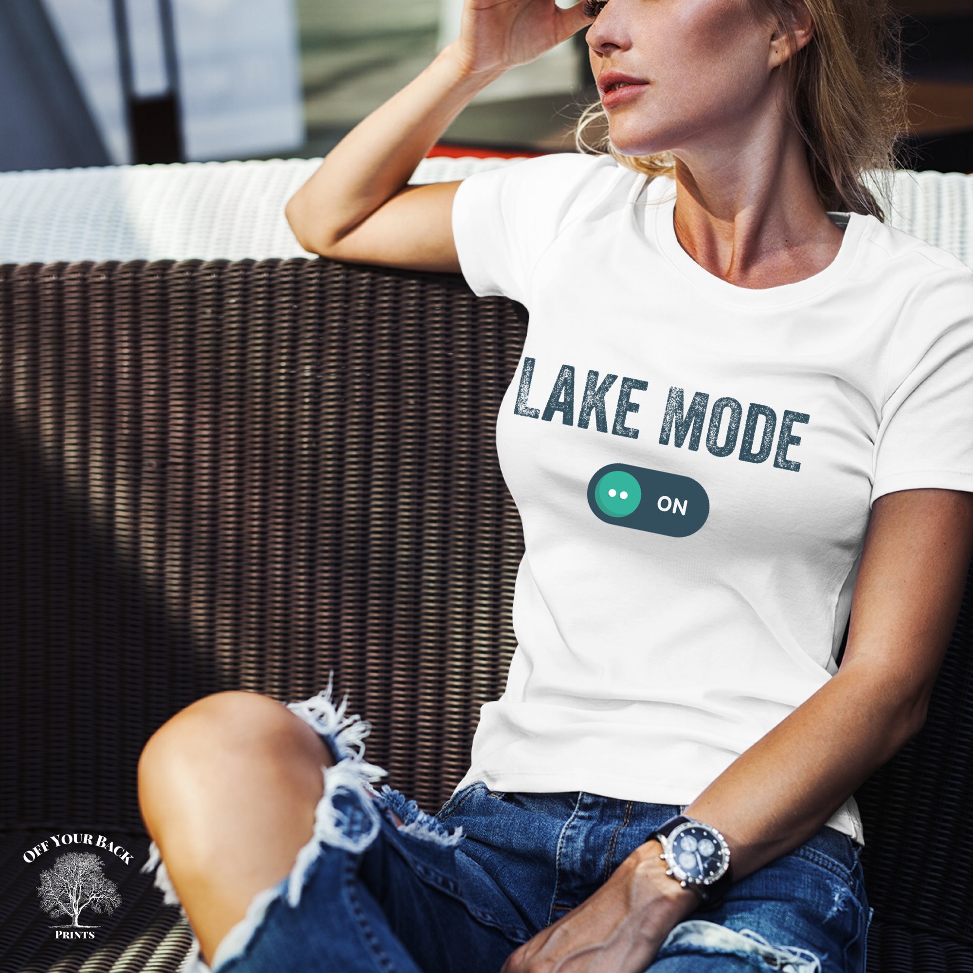 Lake Mode On, Lake Shirt, Lake Lover Gift, Boating Gift, Boating Shirt ...