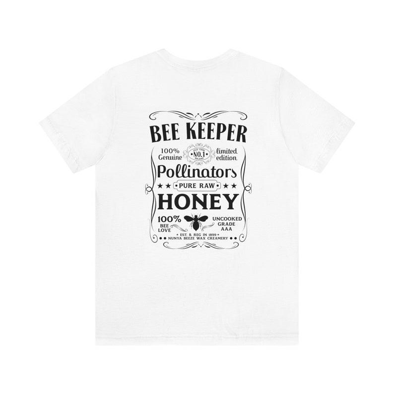 Beekeeper Shirt Beekeeper Gift Bee Keeper Whiskey Label Bee - Etsy