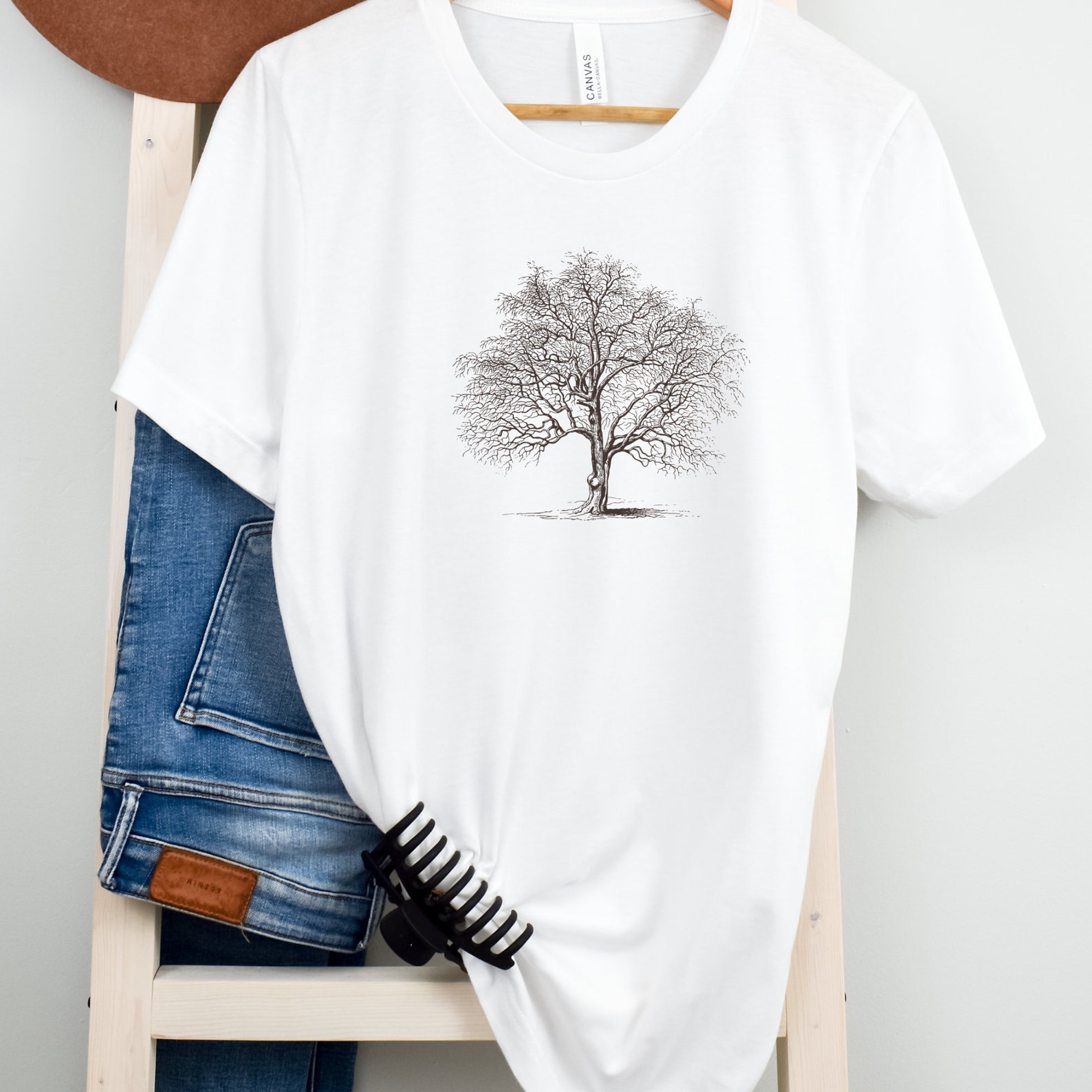 Tree T-shirt, Tree of Life Tee, Women's Graphic Tee, Nature Lover T ...