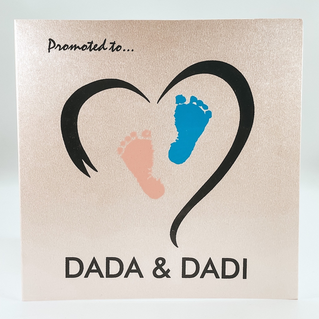 Promoted to Dada & Dadi - Etsy